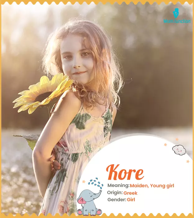Kore Name Meaning, Origin, History, And Popularity