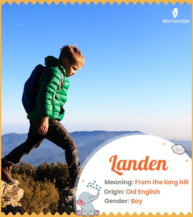 Landen Name Meaning, Origin, History, And Popularity