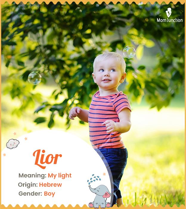 Lior Name, Origin, Meaning, And History