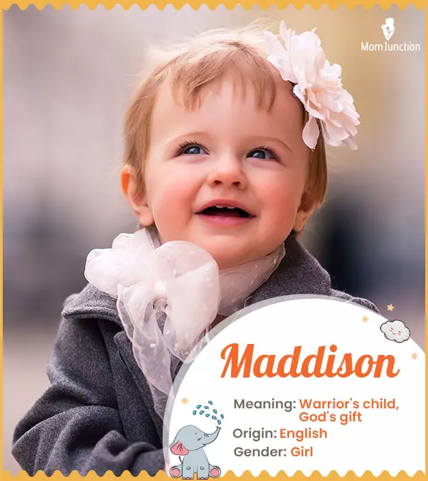 Maddison Name Meaning, Origin, History, And Popularity