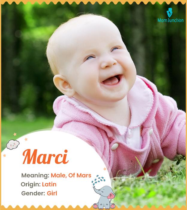 Explore Marci: Meaning, Origin & Popularity