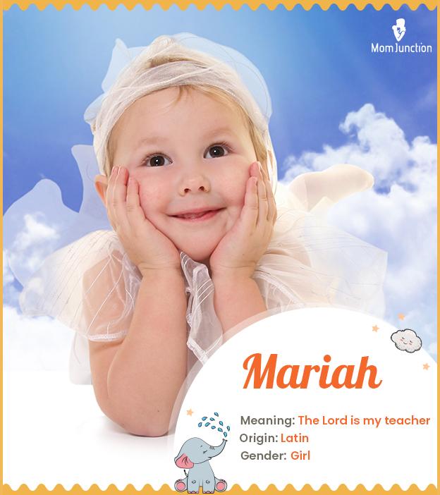 Mariah Name, Meaning, Origin, History, And Popularity