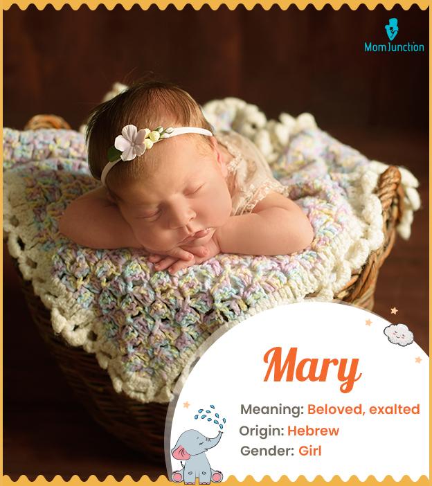 Mary Name Meaning, Origin, History, And Popularity