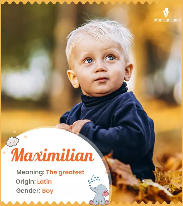 Maximilian Name Meaning, Origin, History, and Popularity