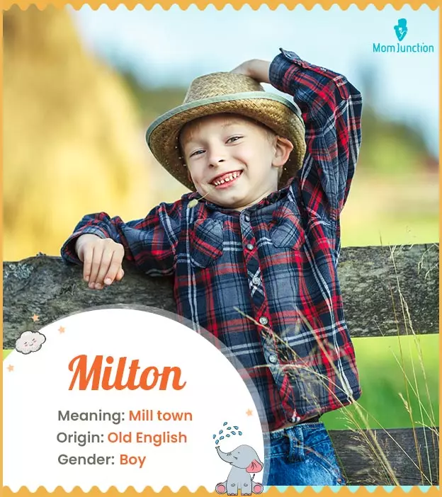 Explore Milton Name Meaning: History, Pronunciation & Popularity (2025 ...