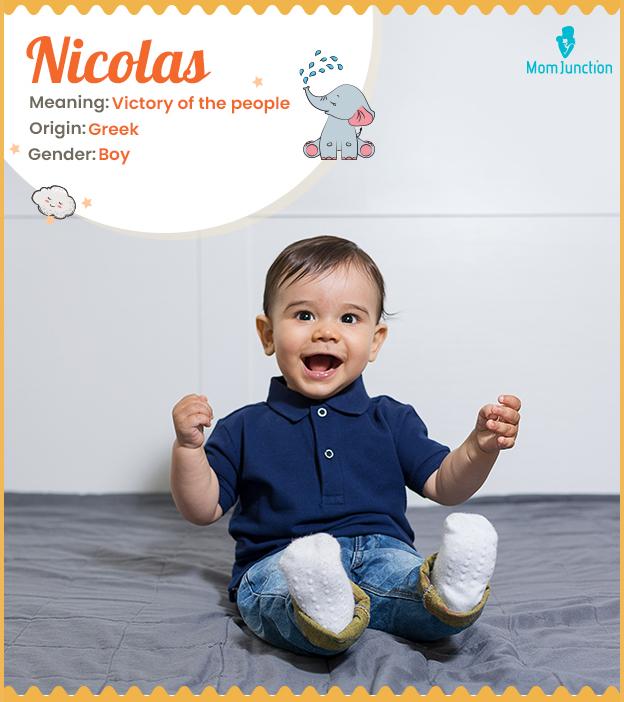 Nicolas Name Meaning, Origin, History, And Popularity