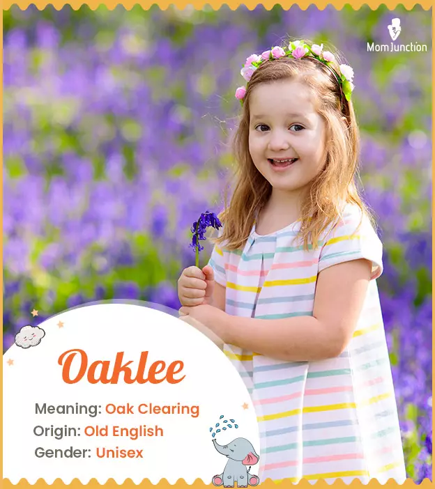 Oaklee Name Meaning, Origin, History, And Popularity