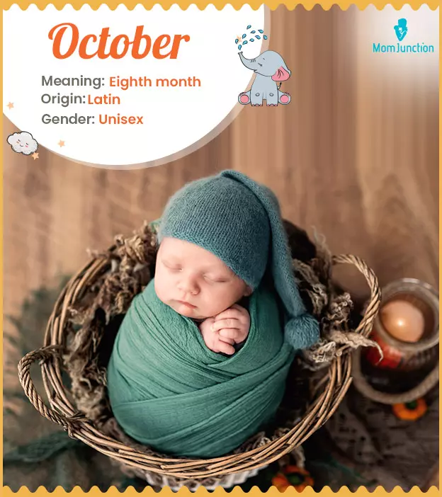October Name Meaning, Origin, History, And Popularity