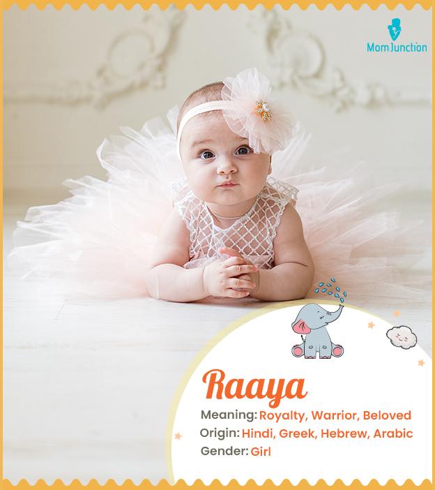Explore Raaya: Meaning, Origin & Popularity