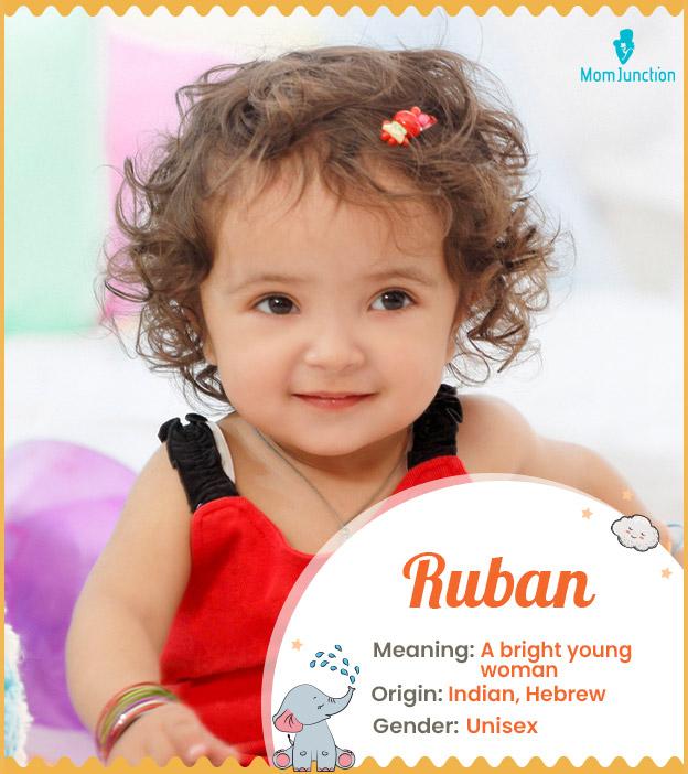 Ruban Name Meaning, Origin, History, And Popularity
