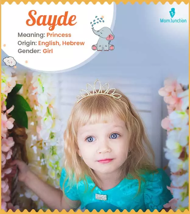 Sayde Name Meaning, Origin, History, And Popularity