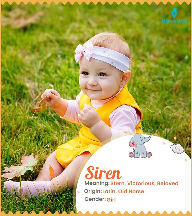 Siren Name Meaning, Origin, History, And Popularity