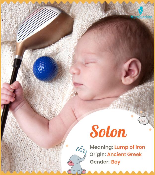 Explore Solon: Meaning, Origin & Popularity