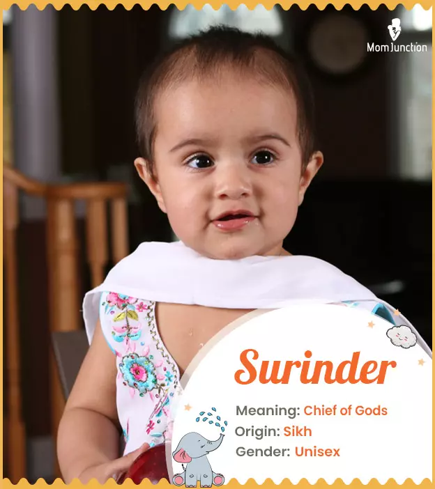 Surinder Name Meaning, Origin, History, And Popularity