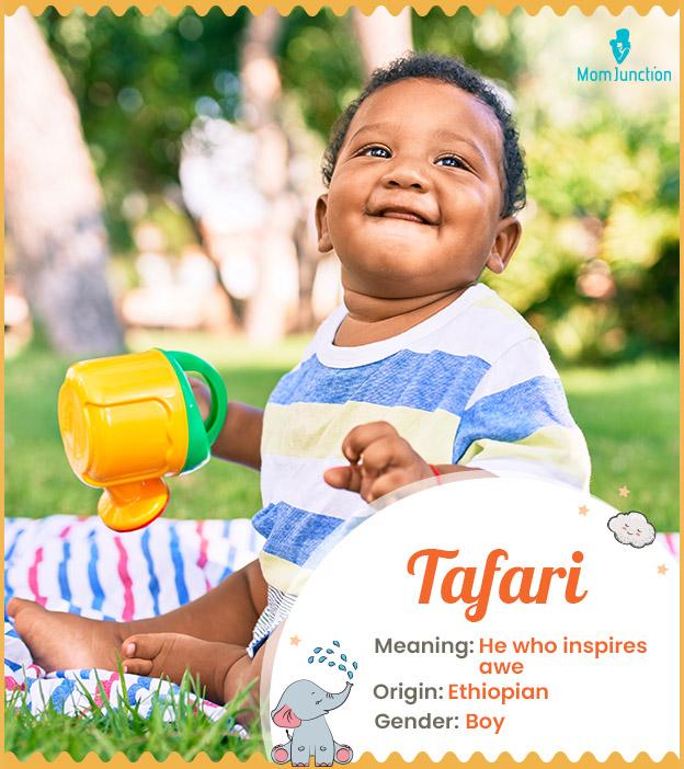 Tafari Name Meaning, Origin, History, And Popularity