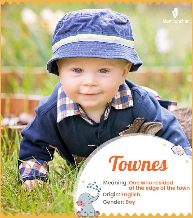 townes: Name Meaning, Origin, History, And Popularity