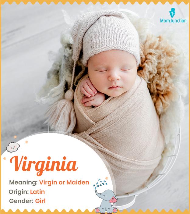 Virginia Meaning, Origin, History, And Popularity