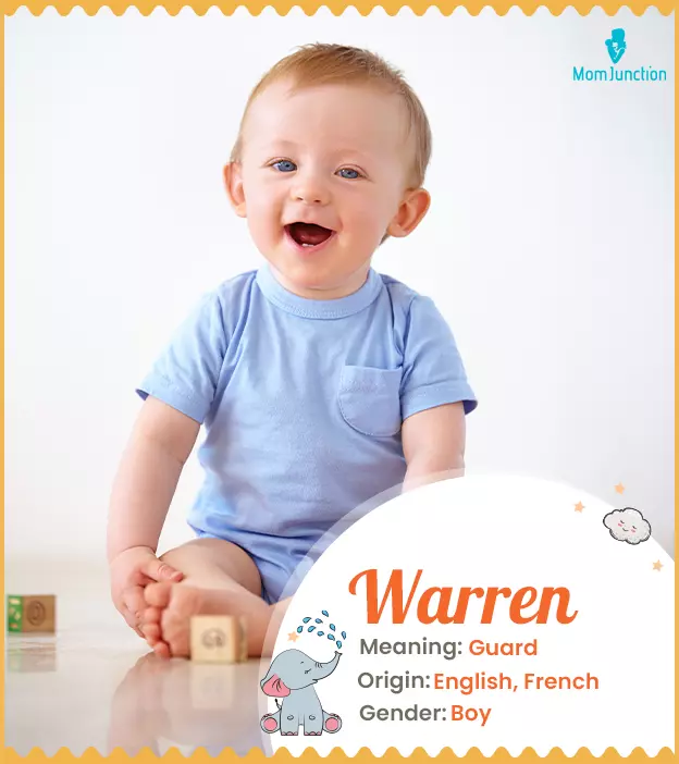 Warren Name Meaning, Origin, History, And Popularity