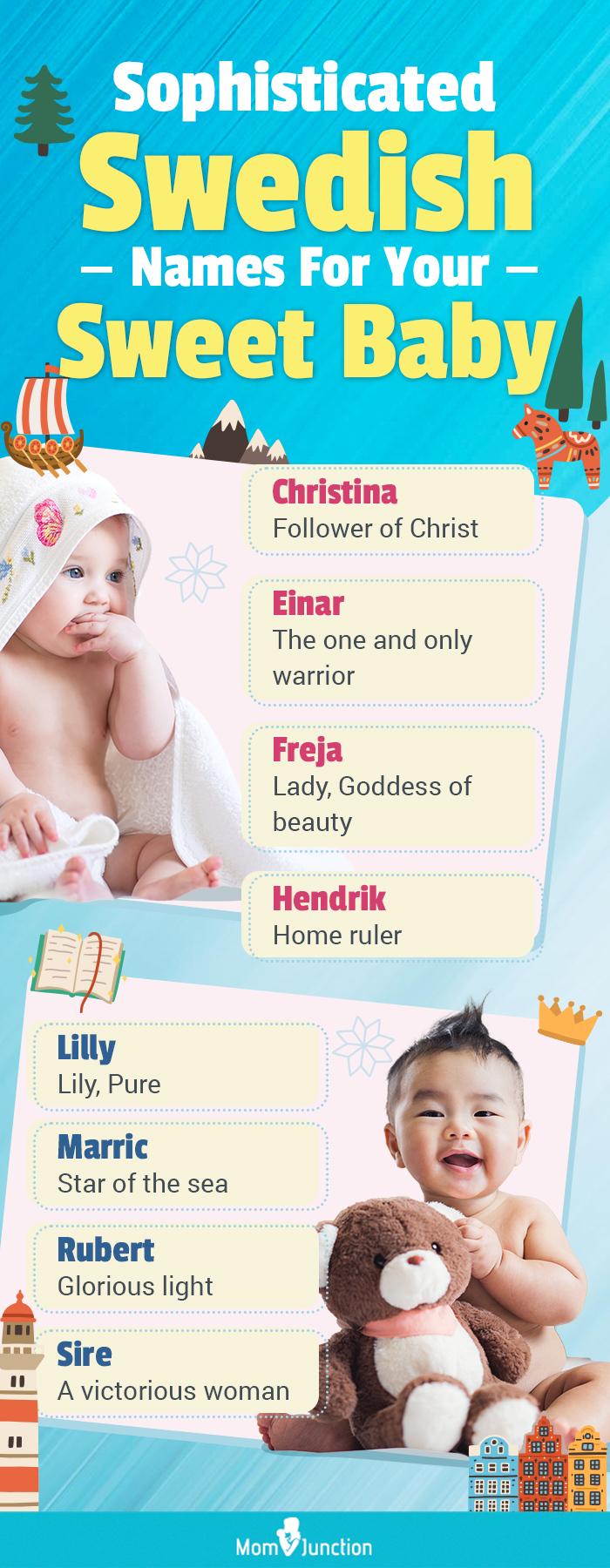 246 Swedish Baby Names With Meanings | Momjunction | MomJunction