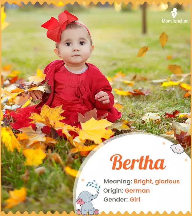 Bertha Name Meaning, Origin, History, And Popularity