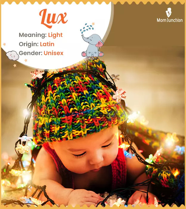 Lux Name Meaning, Origin, History, And Popularity | MomJunction