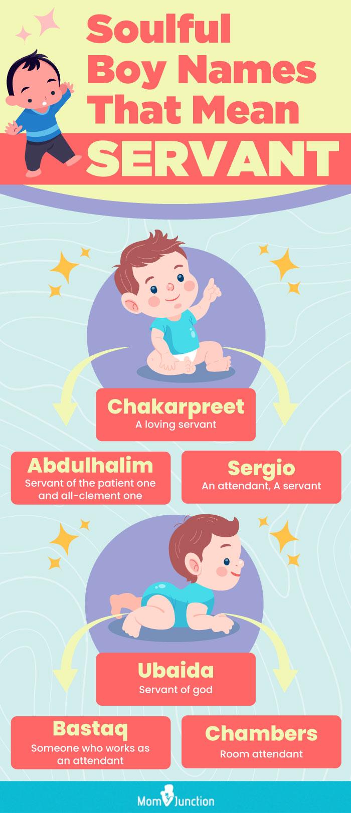 465 Baby Boy Names That Mean Servant | MomJunction