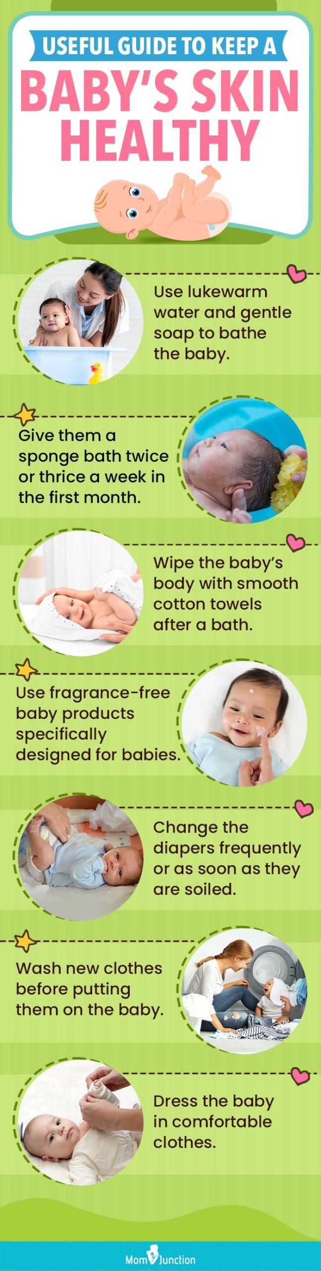 7 Effective And Useful Tips To Keep Your Baby's Skin Healthy