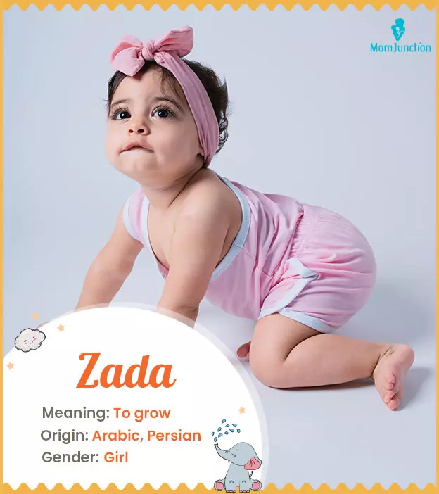 Zada Name Meaning, Origin, History, And Popularity | MomJunction