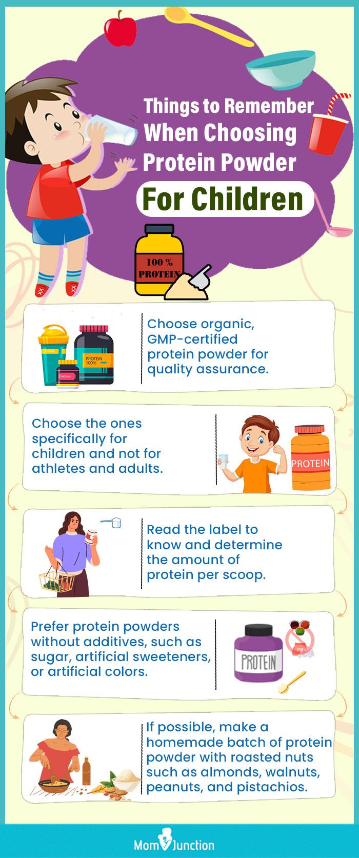 Protein Powder For Kids: Types And Safety Concerns