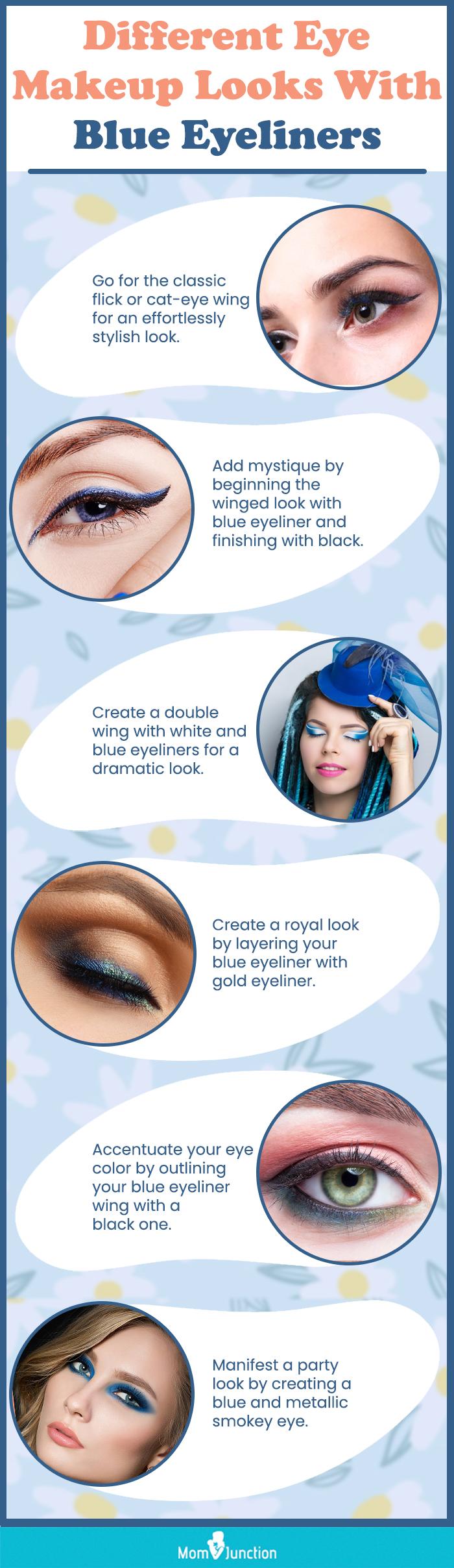 Dramatic Eye Makeup For Blue Eyes