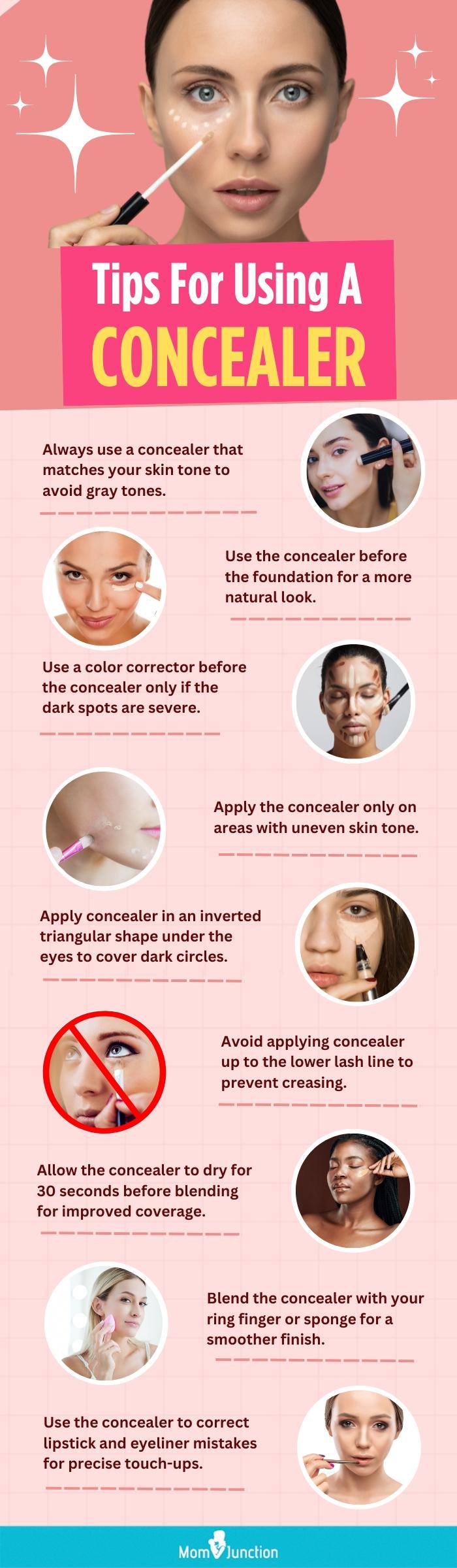 How To Apply Concealer And Foundation