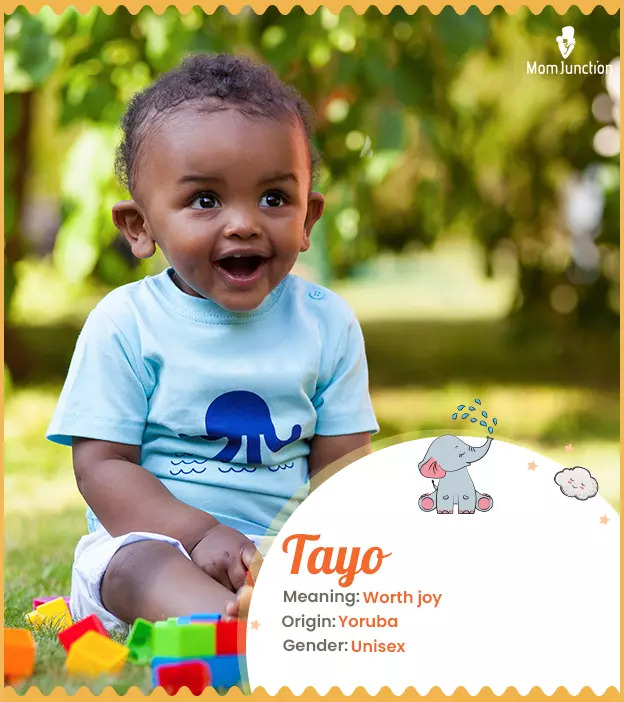 Tayo Baby Name Meaning, Origin, Popularity, & More | MomJunction