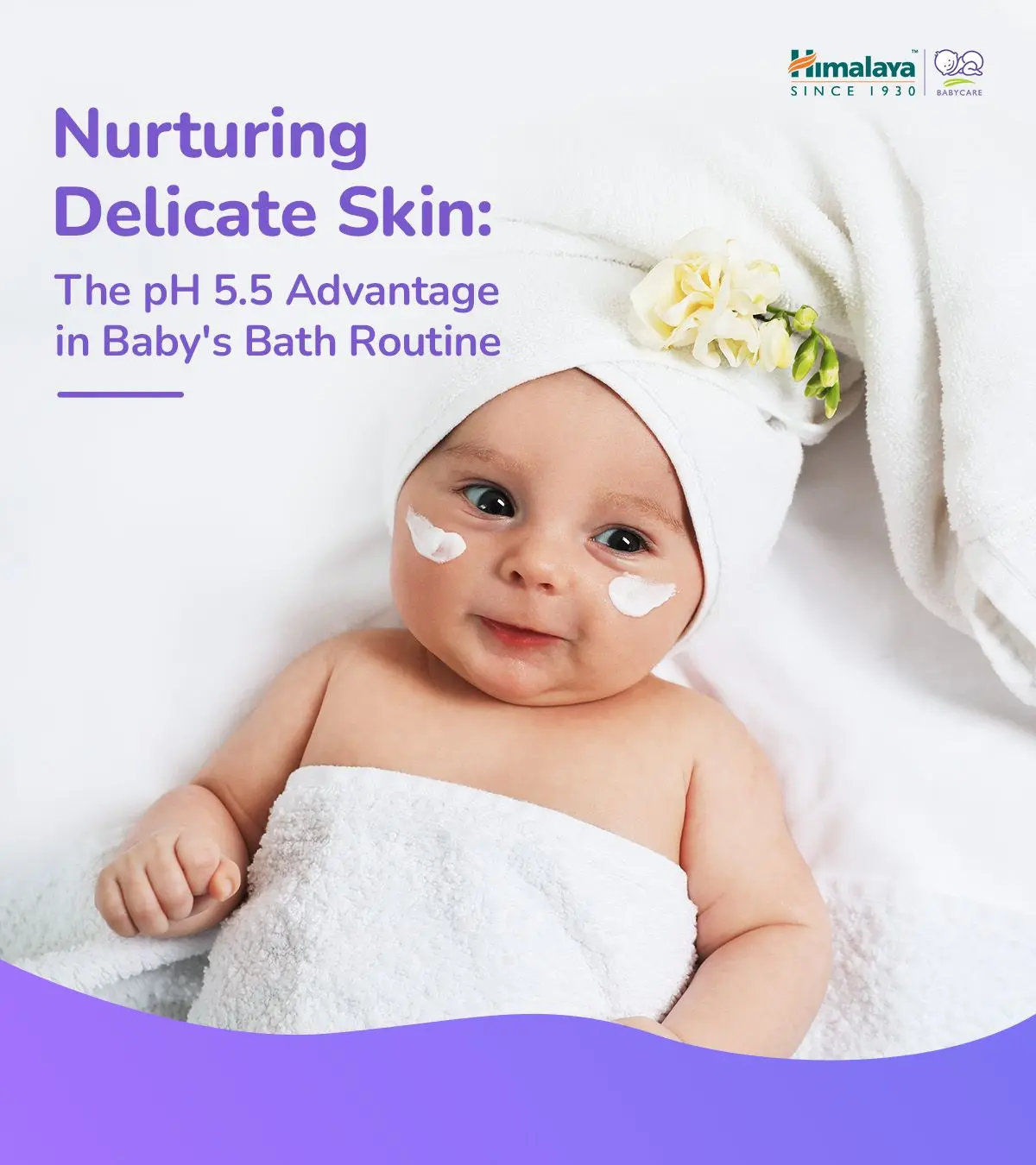"Nurturing Delicate Skin: The pH 5.5 Advantage in Baby's Bath Routine"