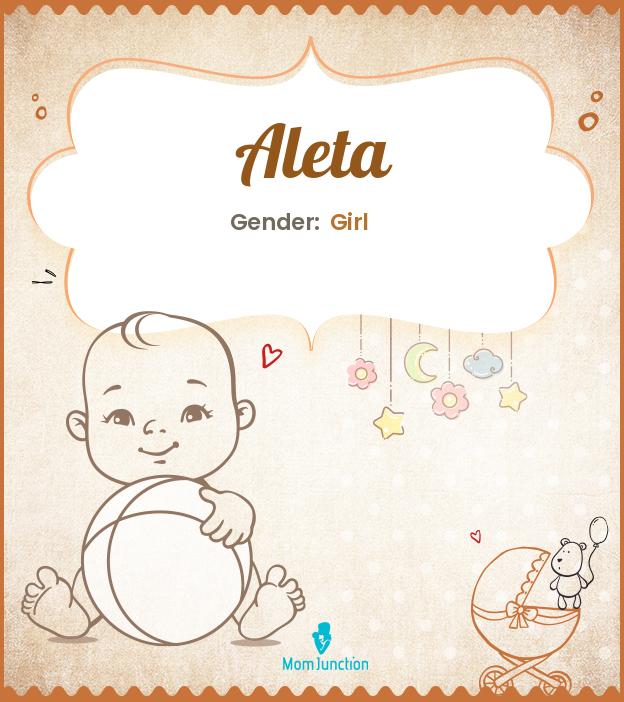 Aleta Name Meaning, Origin, History, And Popularity