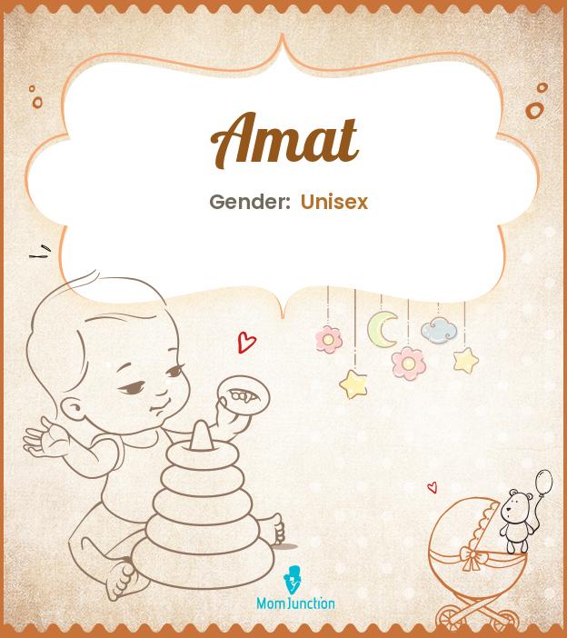 Amat Baby Name: Meaning, Origin, Popularity