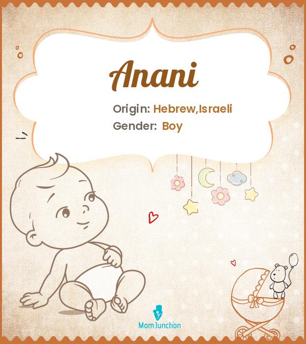 Anani Baby Name: Meaning, Origin, Popularity