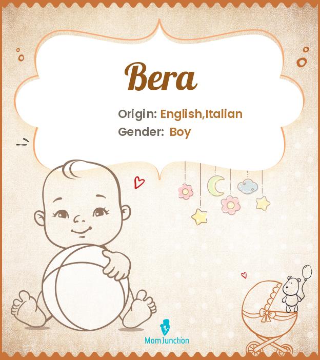 Origin, Meaning & Other Facts About Baby Name Bera