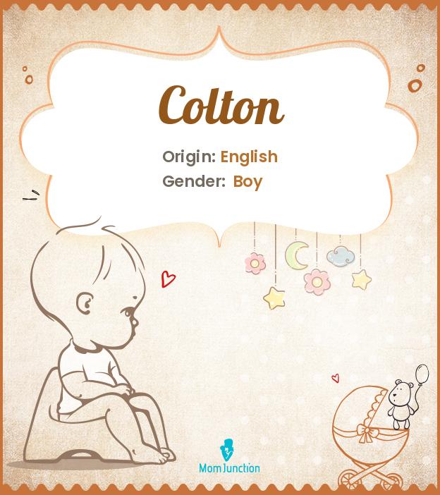 Colton Name Meaning, Origin, History, And Popularity