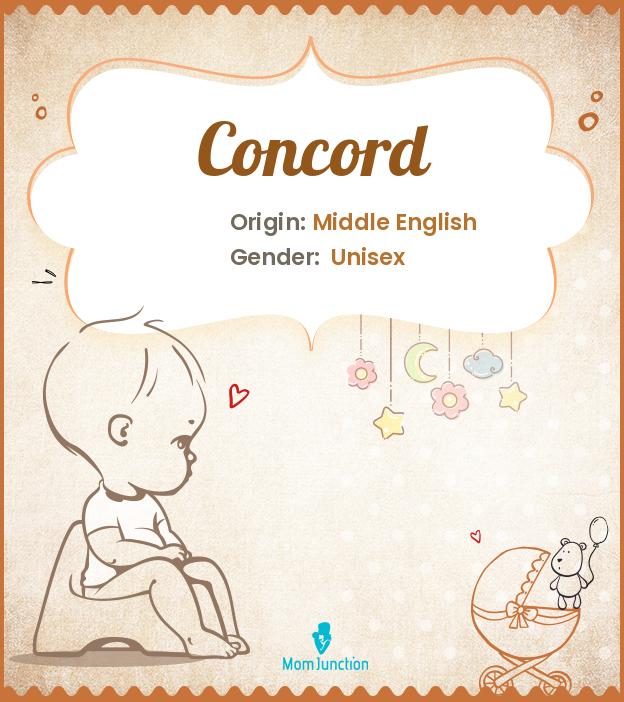Concord: Meaning, Origin, Popularity