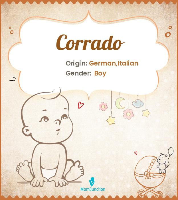 Corrado Name Meaning, Origin, History, And Popularity