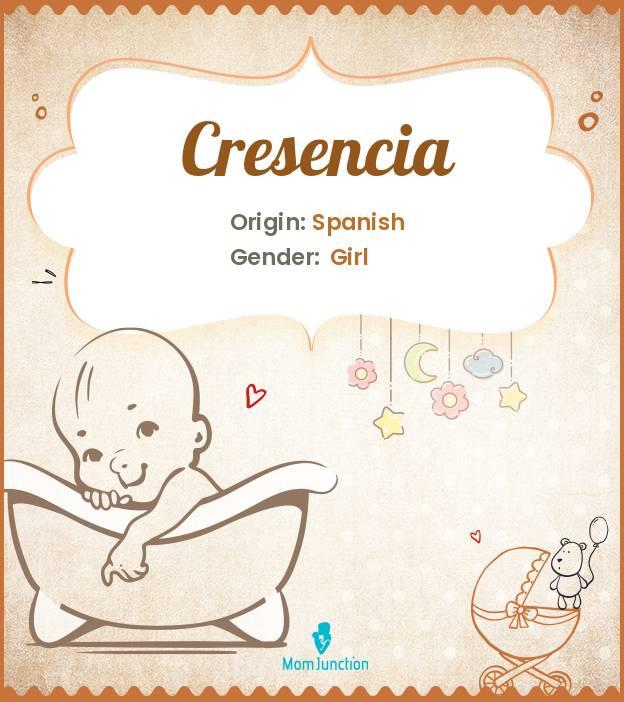 Cresencia: Meaning, Origin, Popularity