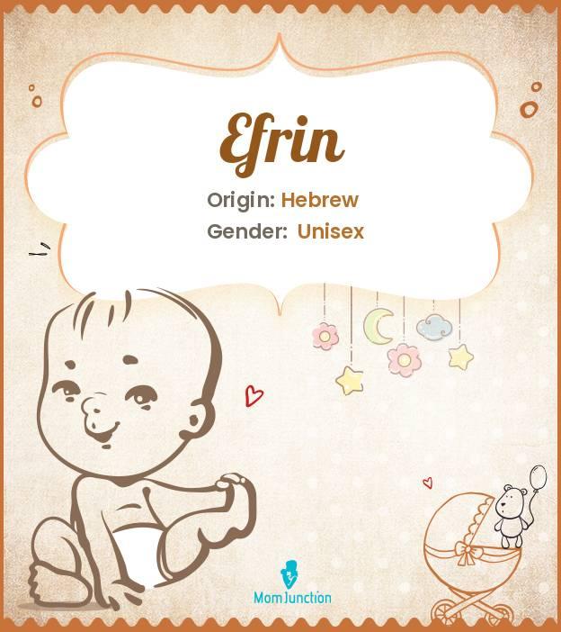 Explore Efrin: Meaning, Origin & Popularity