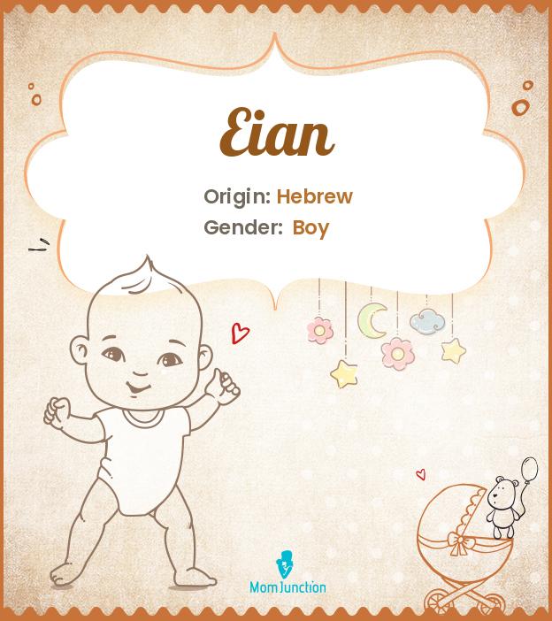 Eian Name Meaning, Origin, History, And Popularity