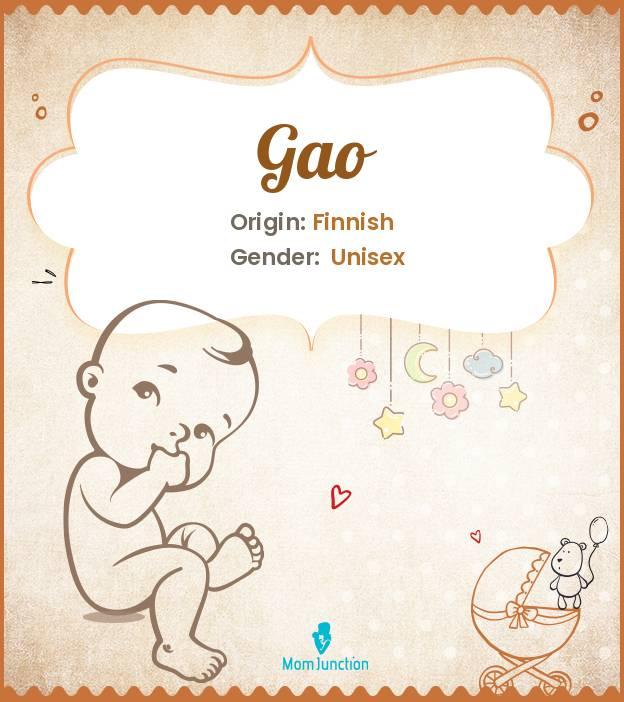 Explore Gao: Meaning, Origin & Popularity