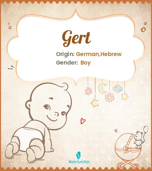 Explore Gert: Meaning, Origin & Popularity
