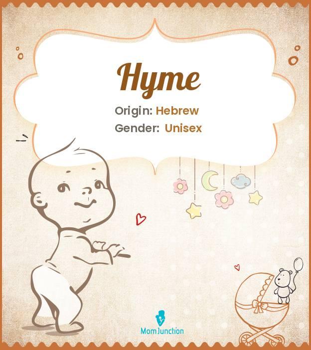 Explore Hyme: Meaning, Origin & Popularity