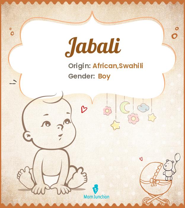 Explore Jabali: Meaning, Origin & Popularity