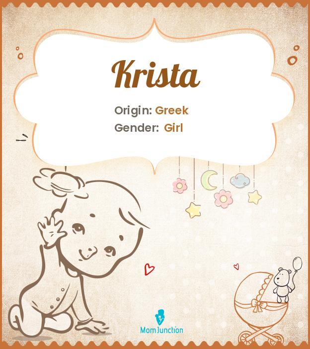 Krista Name Meaning, Origin, History, And Popularity
