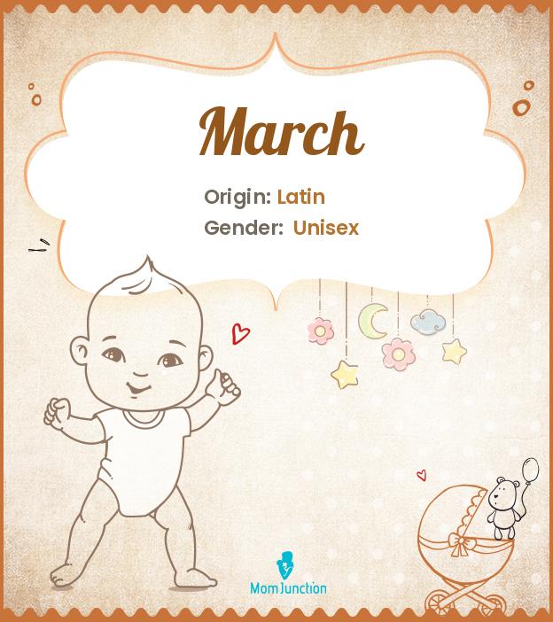 March Name Meaning, Origin, History, And Popularity