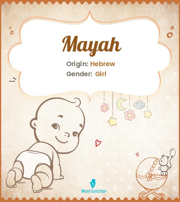 Explore Mayah: Meaning, Origin & Popularity
